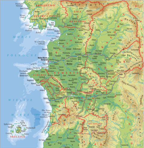 The Witcher Map Brought to Life By Actual Geographers - 3 Seas Europe