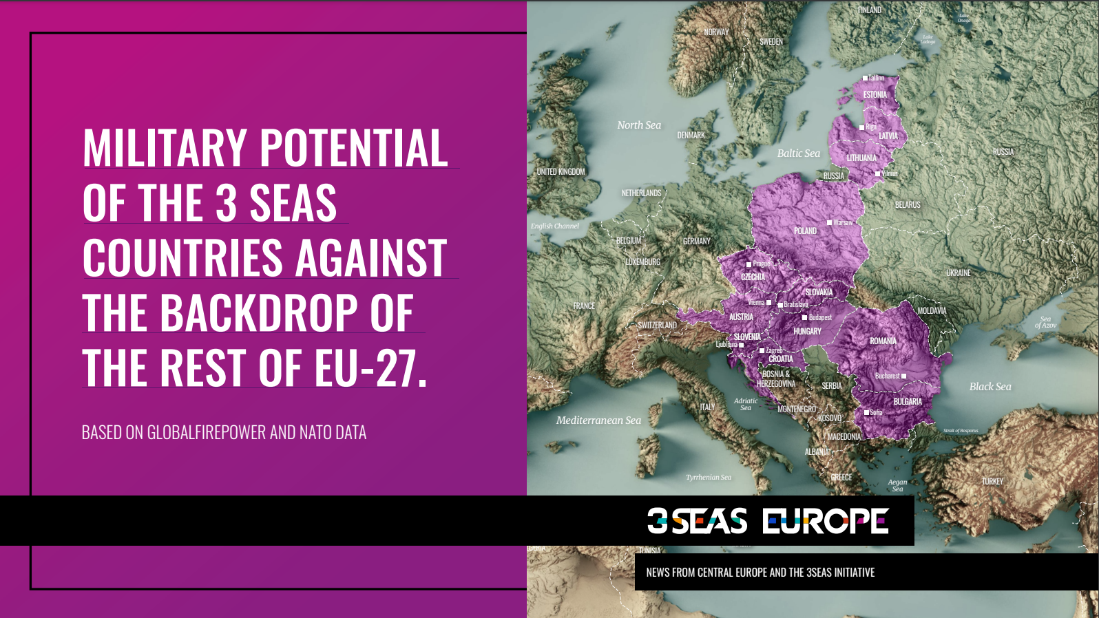 Military potential of the 3 seas countries against the backdrop of the ...